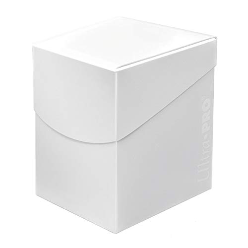 Ultra Pro Eclipse PRO 100+ Deck Box and Glossy Sleeves White