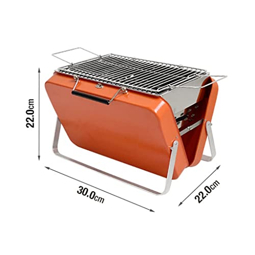 TKFDC Outdoor Charcoal Grill Portable Rotisserie Stove Home Folding Portable Field Mini Grill Full Set