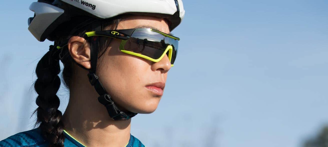 Tifosi Davos Cycling Sunglasses Crystal Black w/Enliven Bike lens