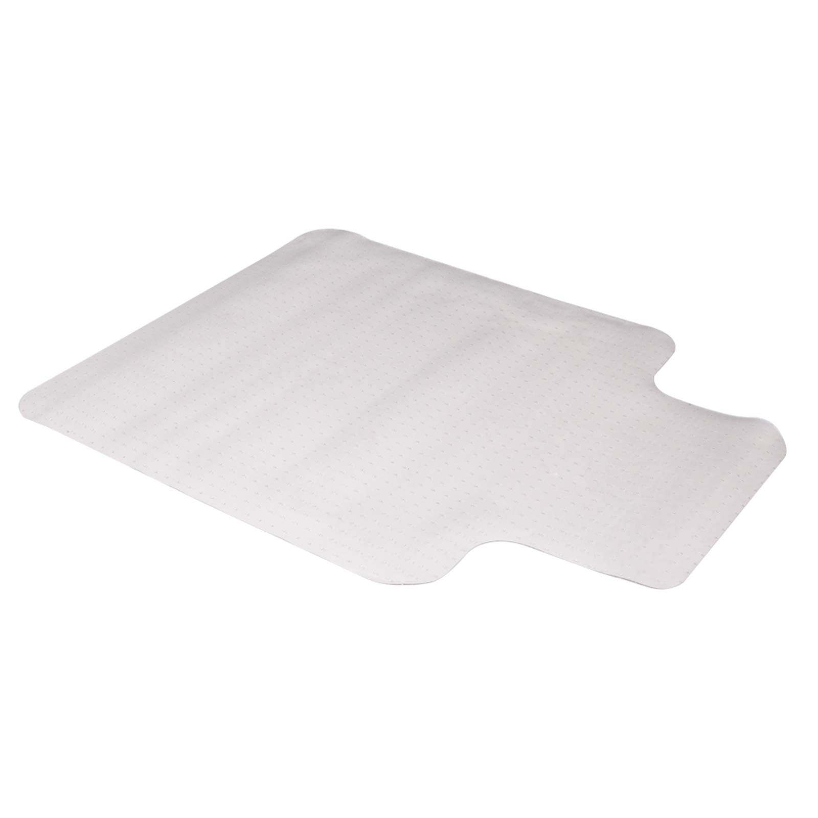 Transparent PVC Office Chair Mat for Carpet β Computer Chair Mat for Carpeted Floors β Easy Glide Rolling Plastic Floor Mat for Office Chair on Carpet for Work, with Extended Lip (47.24 x 35.43 )".