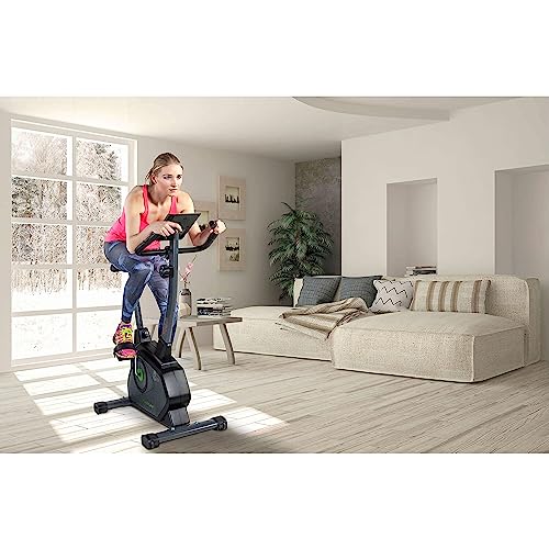 Tunturi 16TCFB3550 B35 Cardio Fit Series Heavy Upright Exercise With Heart Rate Monitor, Black