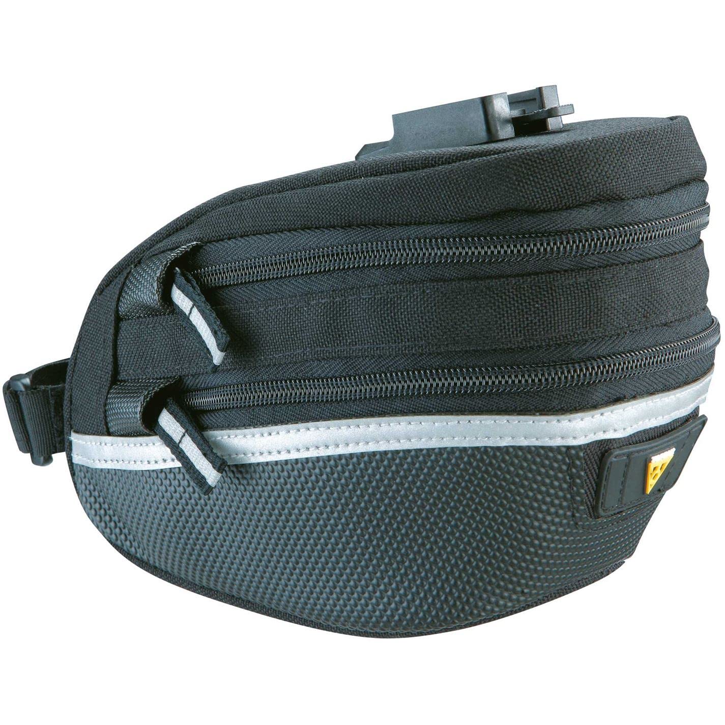 Topeak Wedge Pack II Seat Bag with F25 Fixer and Rain Cover, Small