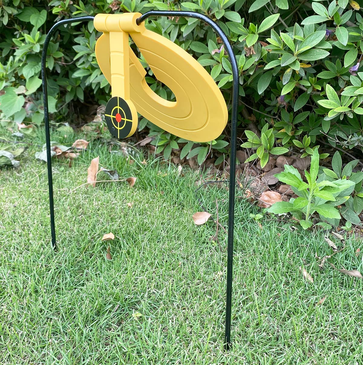 Two in One Self-Healing Spinner Target, 8 Inches Gong Target, Shooting Targets for Gun - Rifle - Pistol - Airsoft - BB Gun - Air Rifle