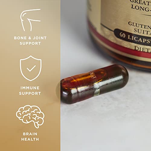 Solgar Full Spectrum Curcumin - 90 LiCaps - Superior Absorption - Brain, Joint & Immune Health - Non-GMO, Vegan, Gluten Free, Dairy Free - 90 Servings