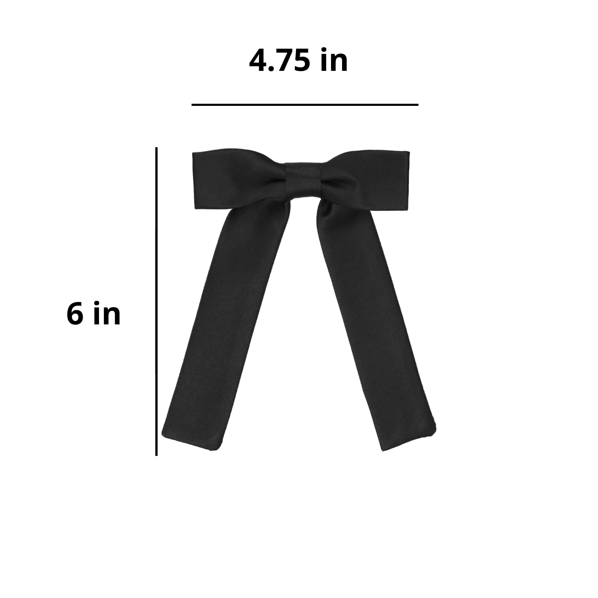 tiemart Kentucky Colonel Tie (Black)