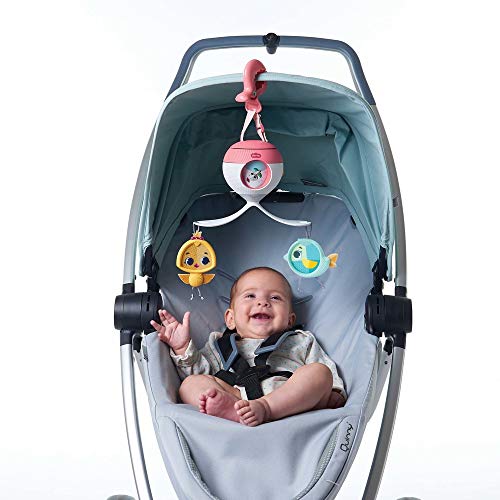 Tiny Love Tummy Time Mobile Entertainer, Toy with Music and Lights, 0M +, Princess Tales