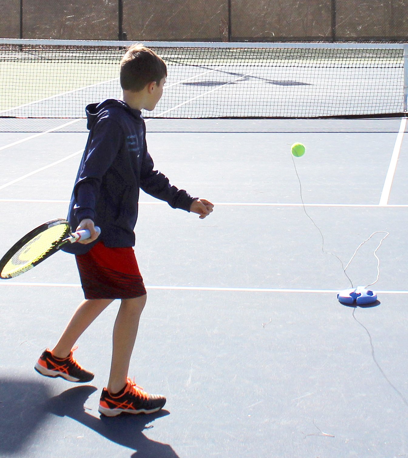 Tourna Fill & Drill Tennis Trainer, The Original Patented Water-Filled Base Tennis Trainer