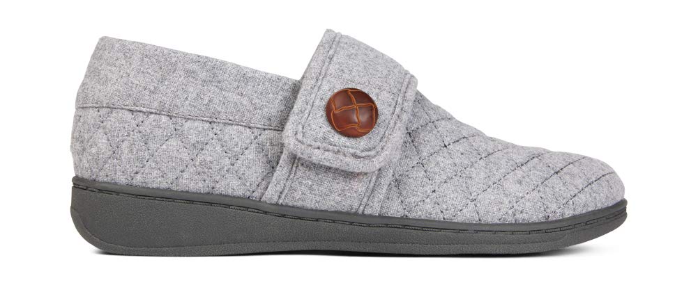 Vionic JACKIE0517M Jackie Light Grey Flannel 7 M
