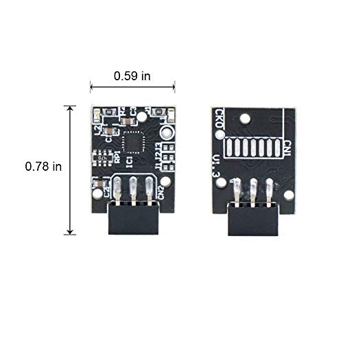 Treedix Mini Pocket AVR Programmer Reset Reprogrammed Module Bootloader BootRescure Compatible with Arduino Controller Board