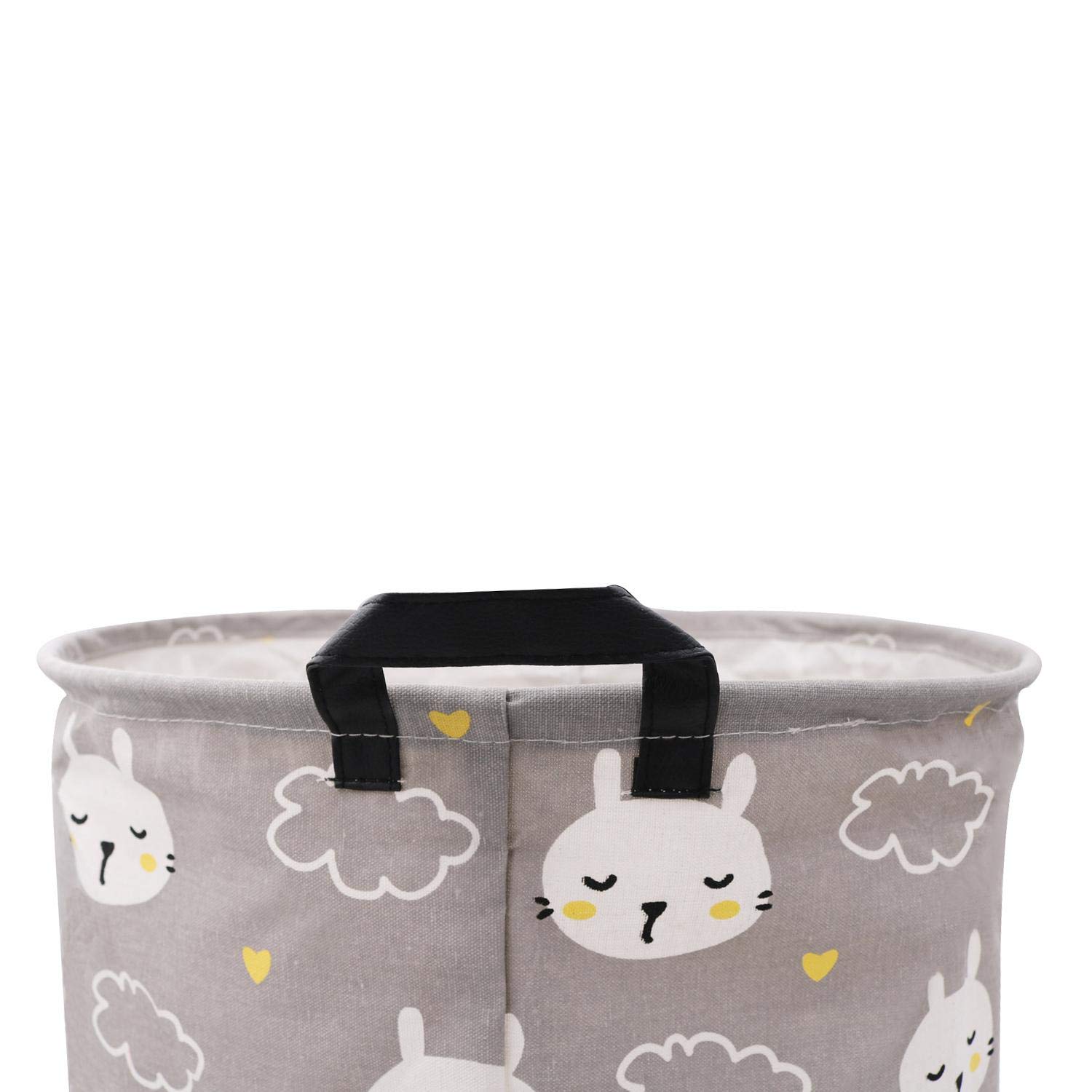 ZUEXT 19.7x15.7 Inch Extra Large Foldable Laundry Hamper, Waterproof Canvas Fabric Collapsible Organizer Basket Laundry Hamper,Toy Bins,Gift Baskets for Bedroom Clothes Baby Nursery (Magical Unicorn)