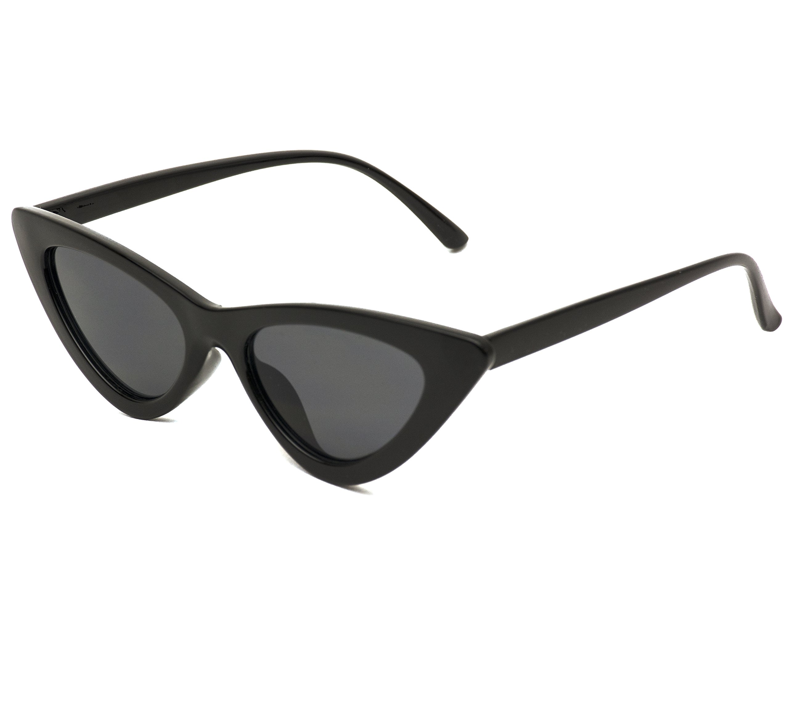 WearMe Pro - Retro Vintage Tinted Lens Cat Eye Sunglasses