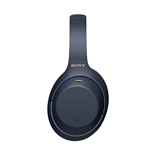 Sony Noise Cancelling Wireless Headphones - 30hr Battery Life - Over Ear Style - Optimised for Alexa and Google Assistant - Built-in mic for Calls - WH-1000XM4L.CE7 - Limited Edition - Midnight Blue
