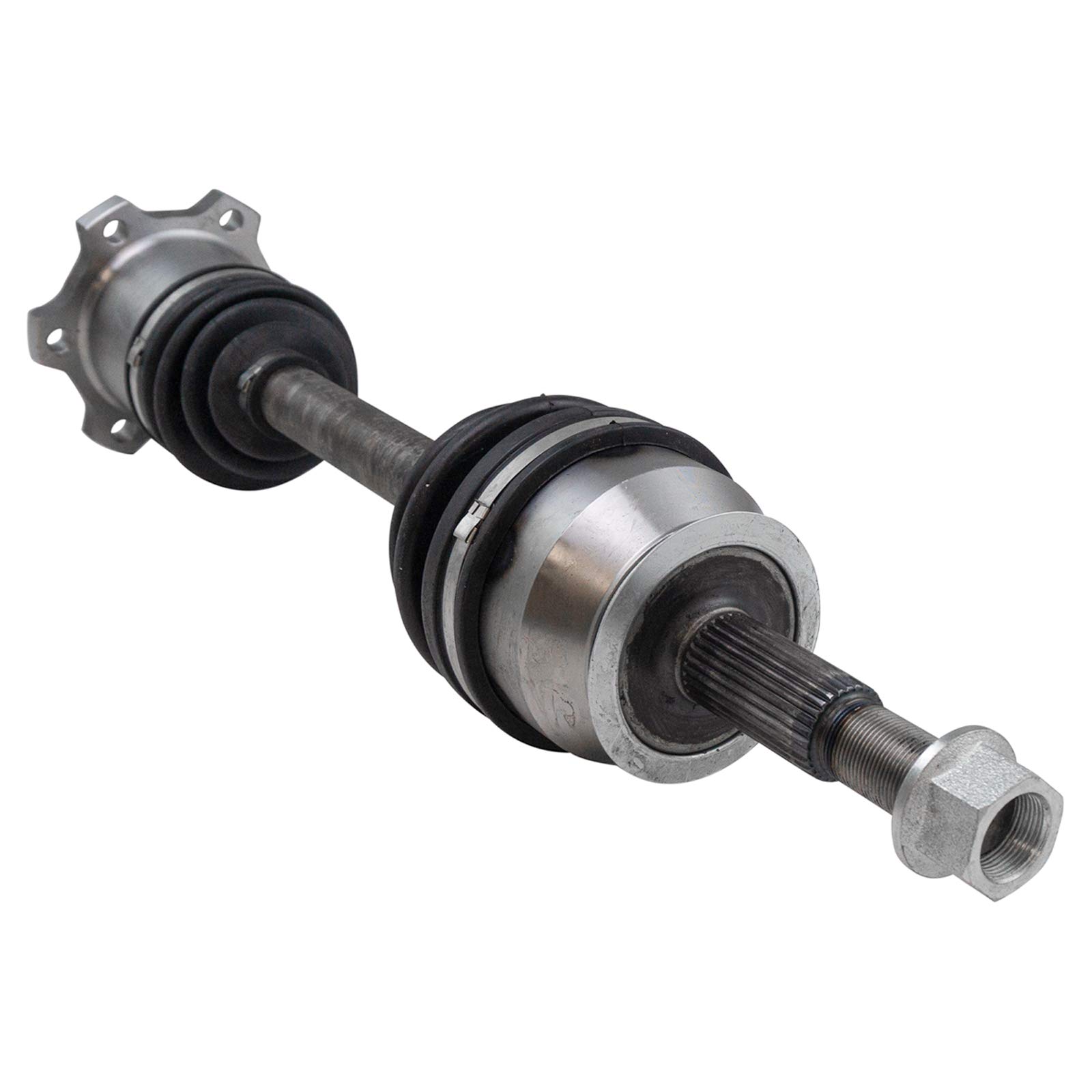 TRQ New Complete Front CV Axle Shaft Assembly Left & Right 2 Piece Pair Set for 2004-2015 Nissan Titan / 2004-2015 Armada / 2004-2010 Infiniti QX56