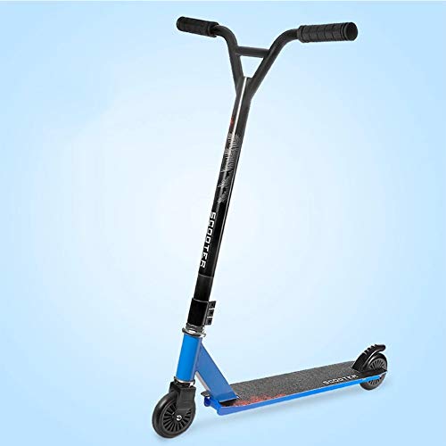 zxcvb Stunt Scooters,Street Scooters,Sports Stunt Jumping and Push Scooters Under 8 Years Old,Both Adults and Children Can Use,Blue-Scooter