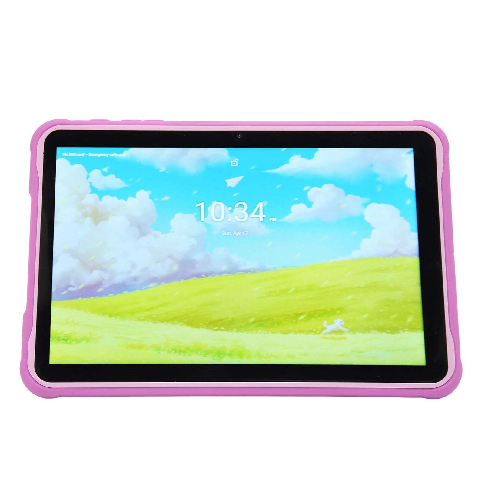 Zyyini 10 Inch Kids Tablet 2GB RAM 32GB ROM Quad Core HD IPS Screen 8MP Rear Camera WiFiParental Control Educational (US Plug 100‑240V)