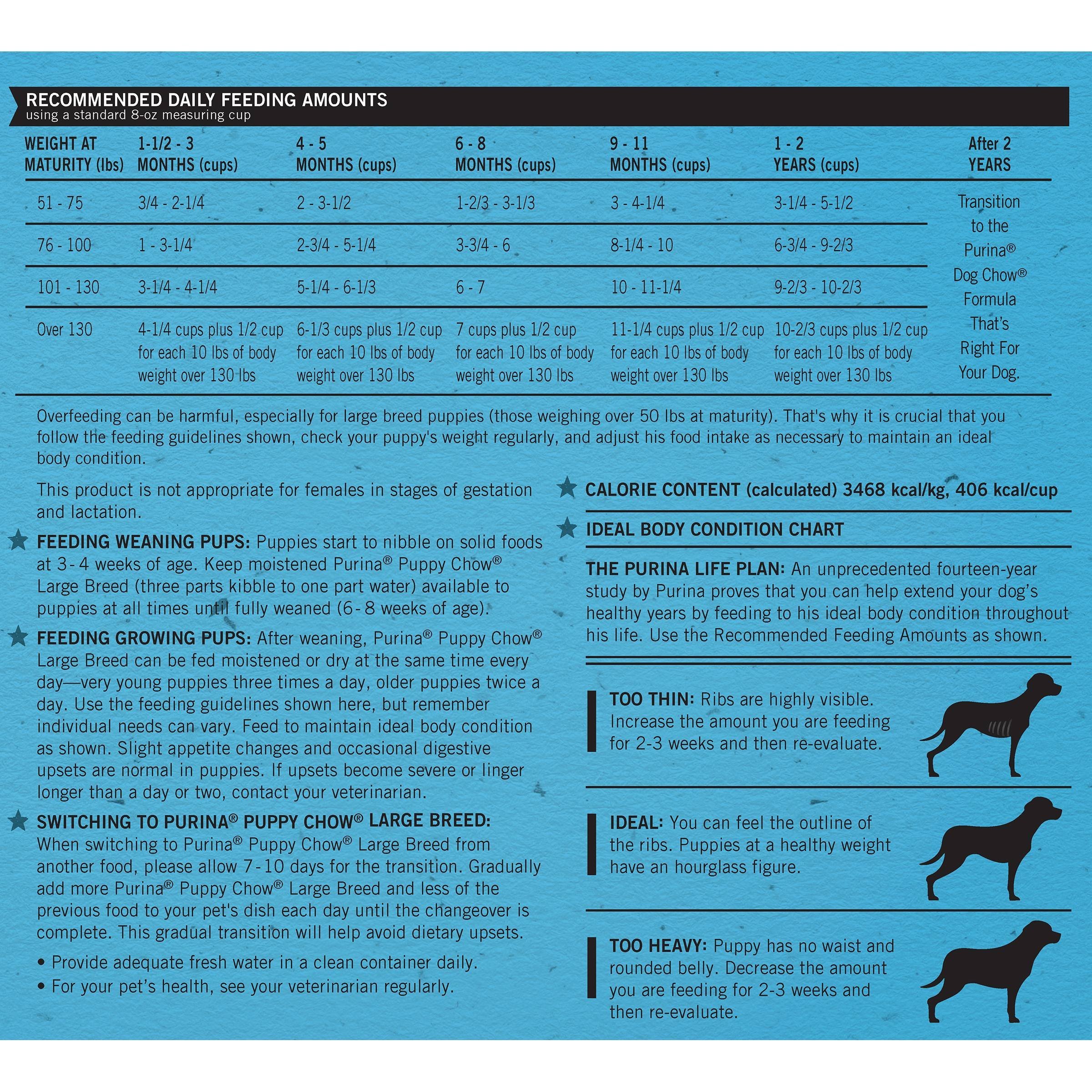 Purina 178116 Puppy Chow Large Breed, 32-Pound