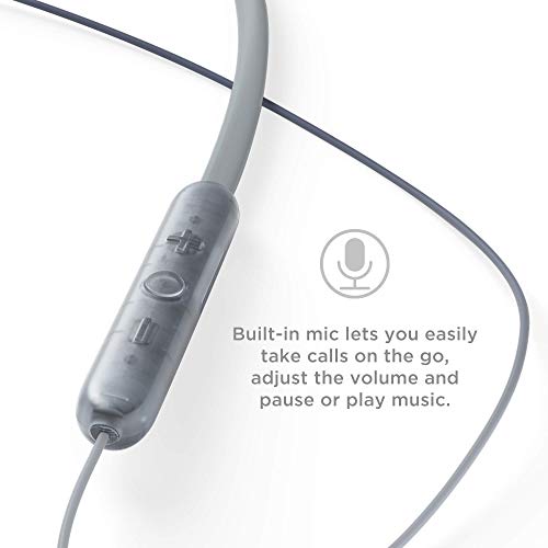 TCL SOCL200BT Wireless Earbuds Bluetooth Headphones with 12.2mm Speaker Drivers for Rich Bass and Clear Sound, Built-in Mic - Phantom Black, One Size