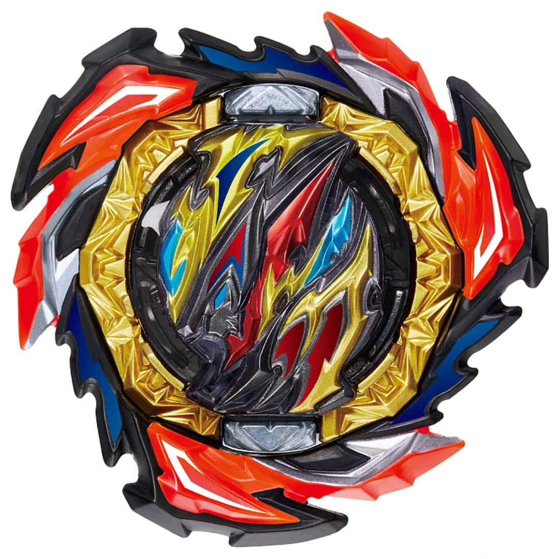 WTUME B-193 Ultimate Valkyrie 4-Piece Bey Battling Gyro Tops Set, Battle Burst Tops with Dangerous Belial Greatest Raphael Prominence Phoenix, Kids Boys Birthday Party Gift Idea