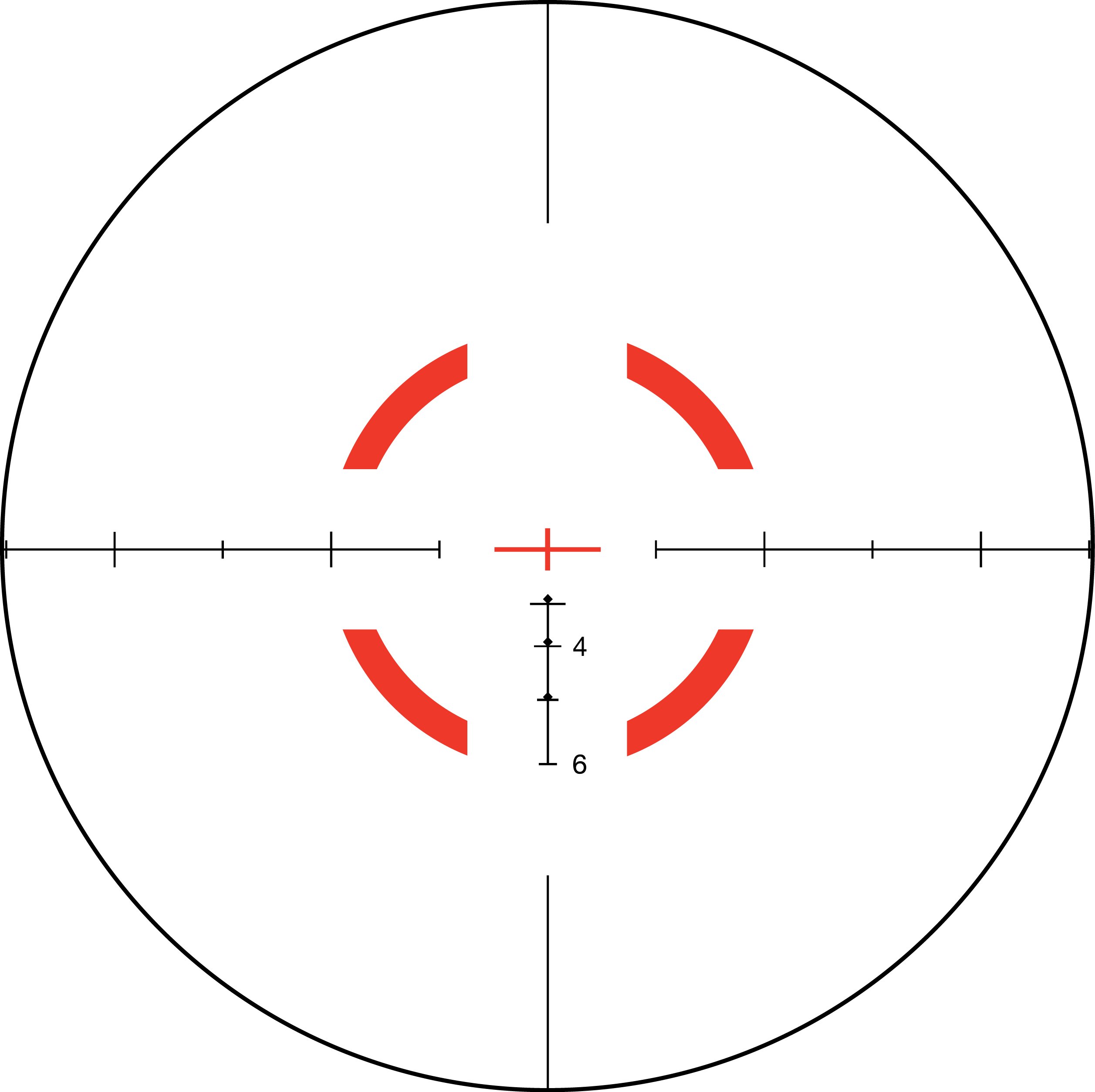 Trijicon VCOG 1-6x24 Segmented Circle Crosshair 300 Riflescope