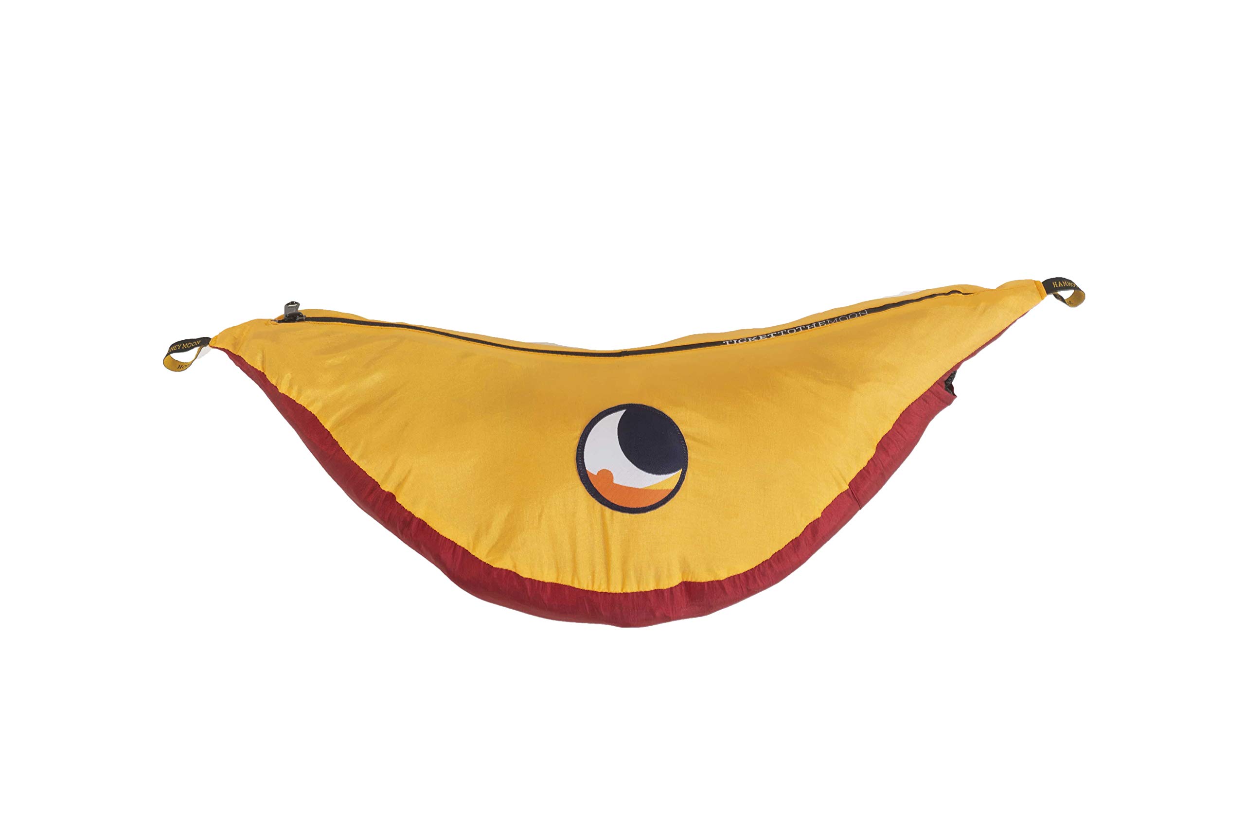 Ticket to the Moon Honey Moon Hammock - Army Green/Brown (2022), (5x3m / 16.4x9.84’)