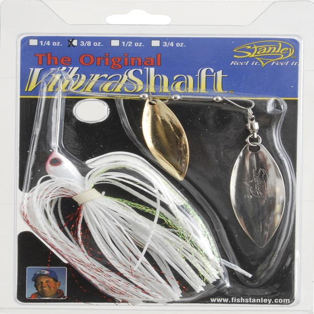 Stanley VS38-217DW 3/8 Oz. Vibra-Shaft Accent, Dw, Bleeding Shad, (G/N)