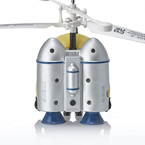 WOW! PODS Minions: Rise Of Gru - Otto Jetpack RC Flying Ball, Interactive Mini Remote Controlled Helicopter Toy for Kids Ages 4+