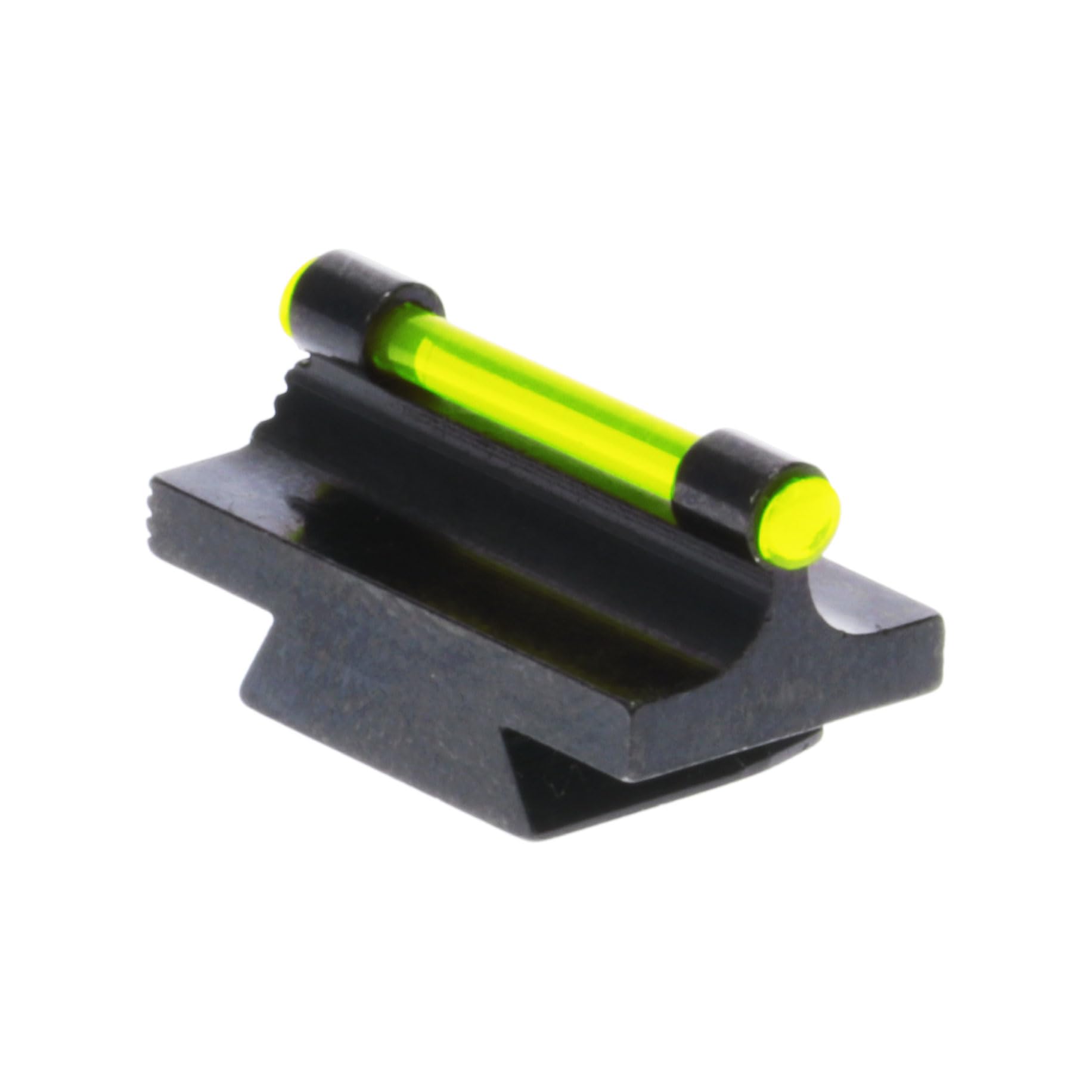 Truglo 3/8-Inch Dovetail Front Steel Gun Sight Replacement Fiber Optic Ramp Sight - .500", Green