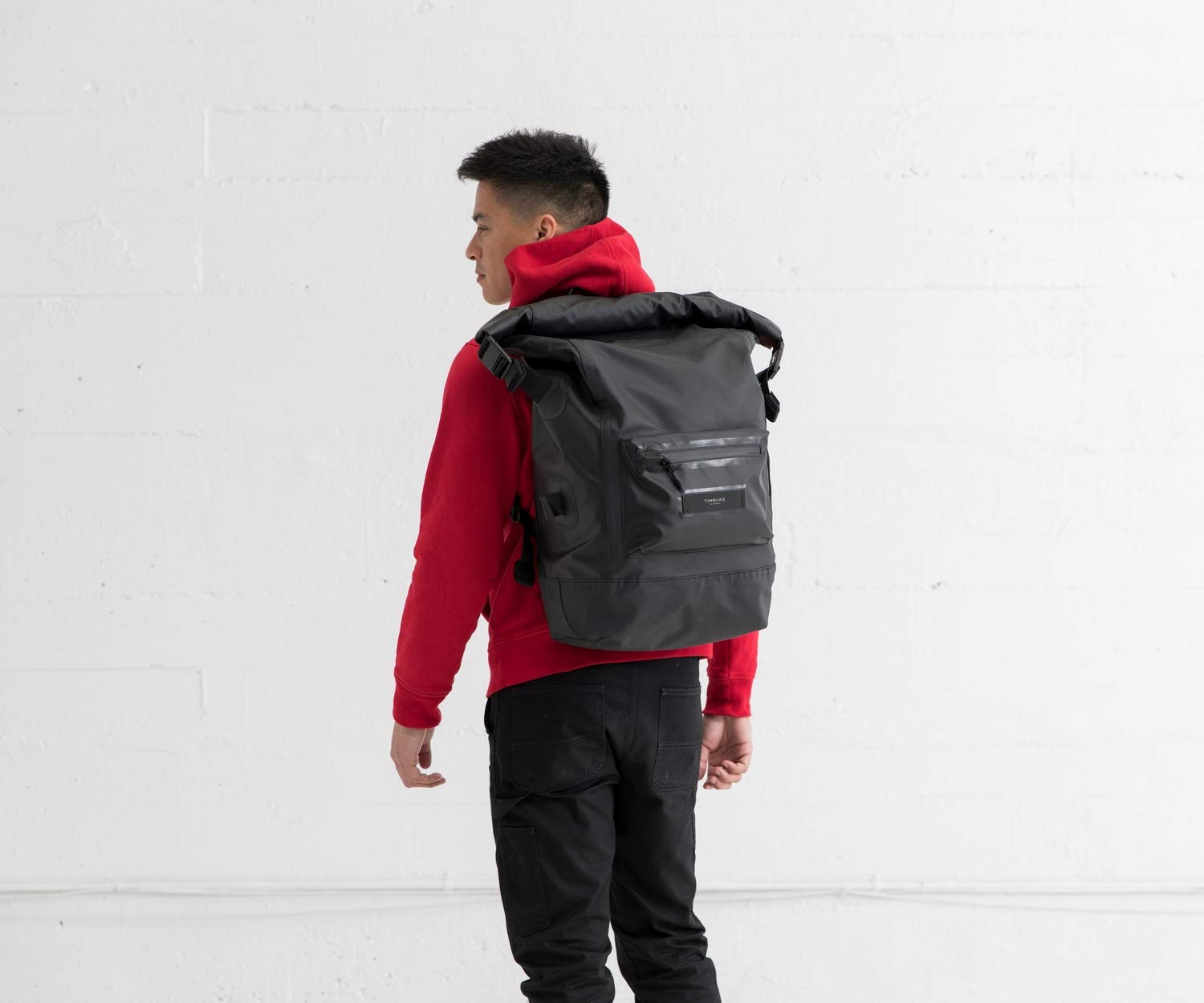 Timbuk2 Especial Shelter Roll Top Backpack, Jet Black