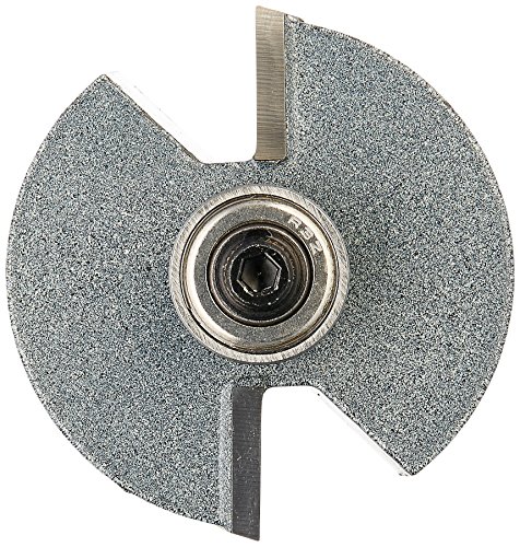 Vermont American 23118 1/2-by-1/2-Inch Carbide Tipped Rabbet Router Bit, 1/2-Inch Ball Bearing 2-Flute 1/4-Inch Shank