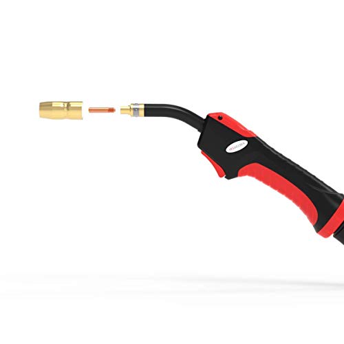 YESWEDLER MIG Welding Gun Torch Stinger 100A 10ft Replacement for Miller M-100 M-10#248282& Welding Gun Accessory Kit .023"