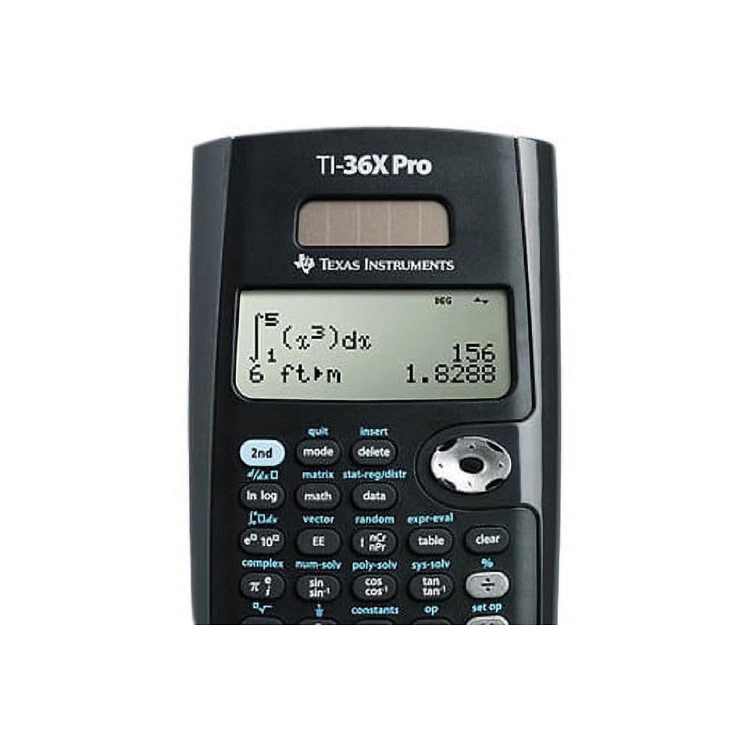 Texas Instruments TI-36X PRO Scientific Calculator, Solar Powered