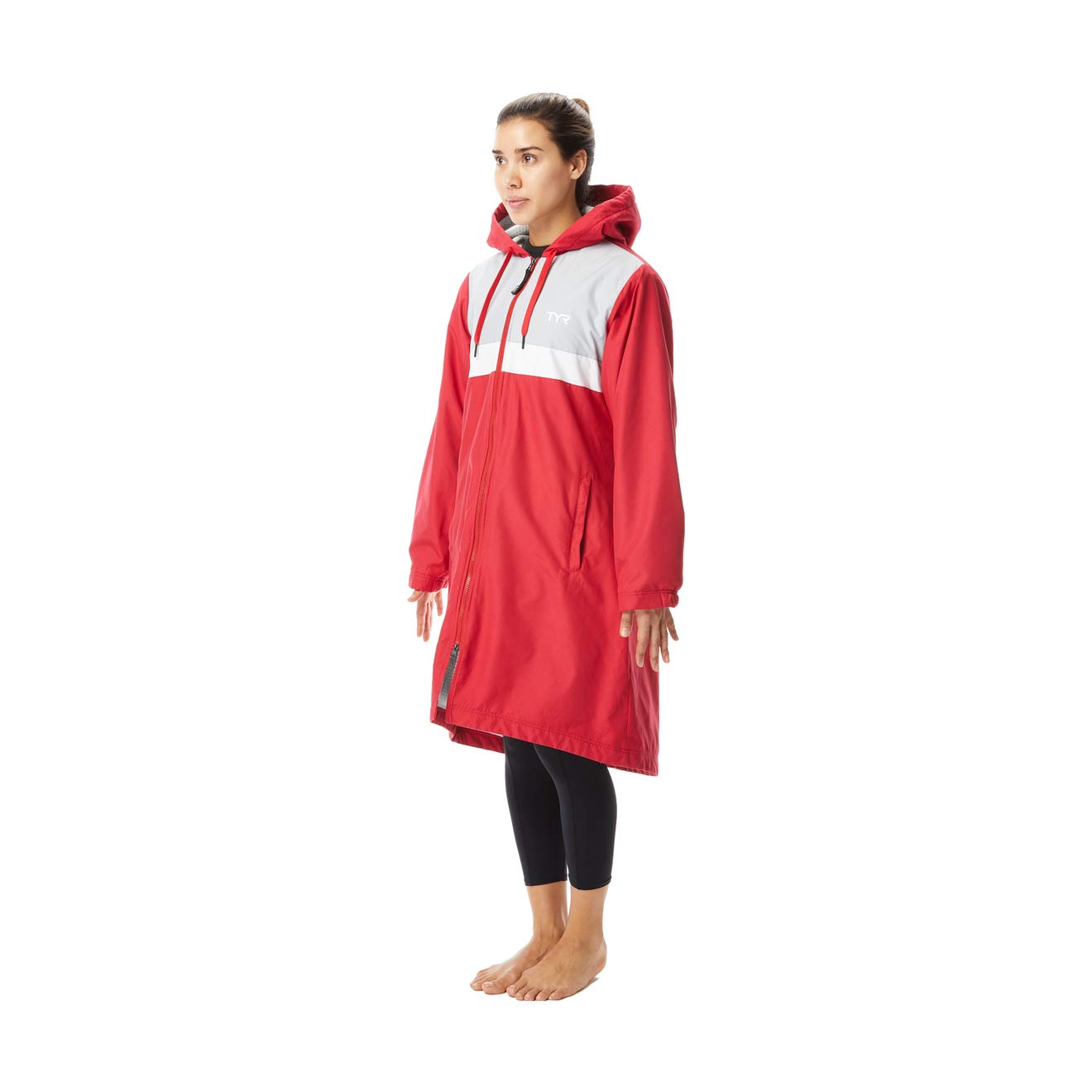 TYR WATPF2A610L Womens Parka Red L