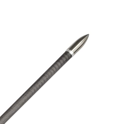 Southland Archery Supply Premium Screw in Bullet Point Stainless Steel for Shaft Arrows Made in USA - 12/Pack