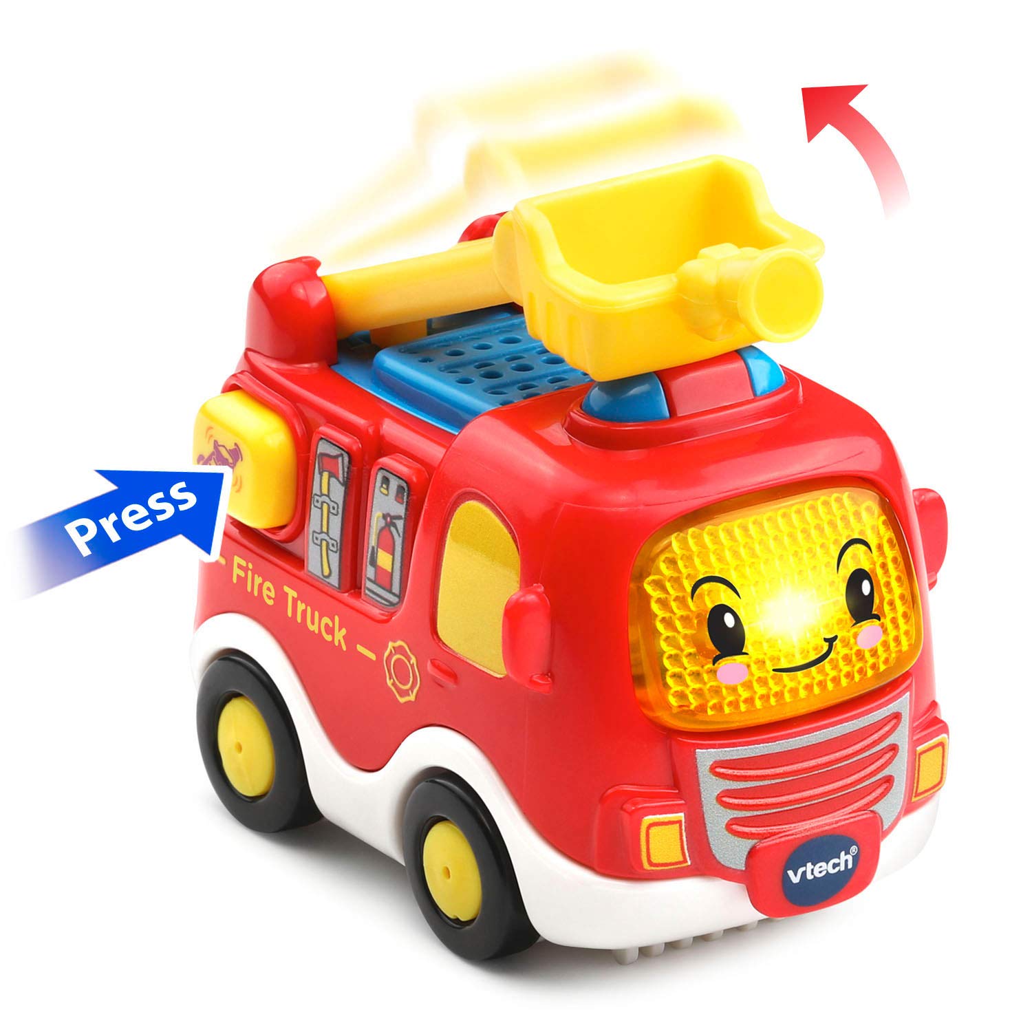 VTech Go! Go! Smart Wheels Starter Pack with Police Car, Fire Truck and Helicopter, Multicolor