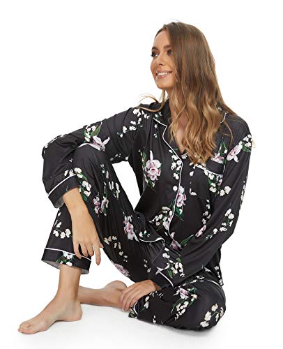 TOP-VIGOR Women's 2 PCS Plus Size Tracksuit Sets Sweatsuits Outfits Hoodie Sweatshirt and Jogging Sweatpants Suit, A* Black, XXX-Large