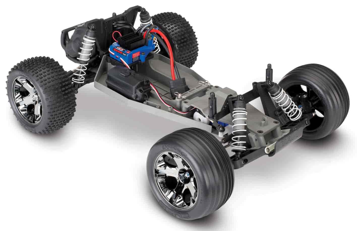 Traxxas 370764ORNG Rustler Vxl: 1/10 Scale Stadium T