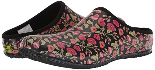 Western Chief Garden Clogs for Women - Man-Made Upper That Flaunts Floral Details, Slip-On Design, and Removable Textile InsoleRose Garden 8 M