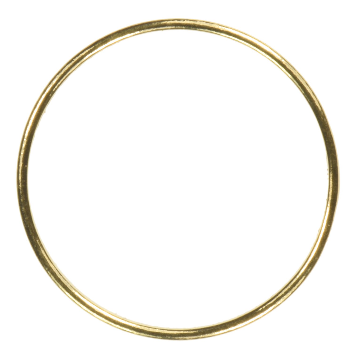 uGems 14K Gold Filled Flat Ring Stacking Size 3