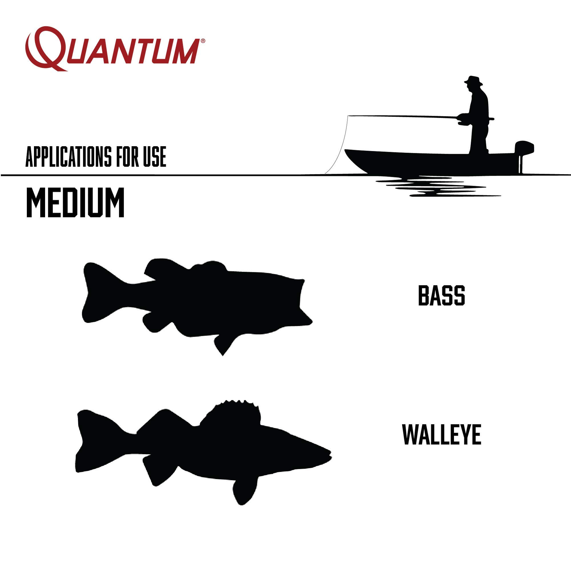 Quantum Fishing Graphex Medium Casting Rod (1-Piece), 5-Feet 6-Inch, Black
