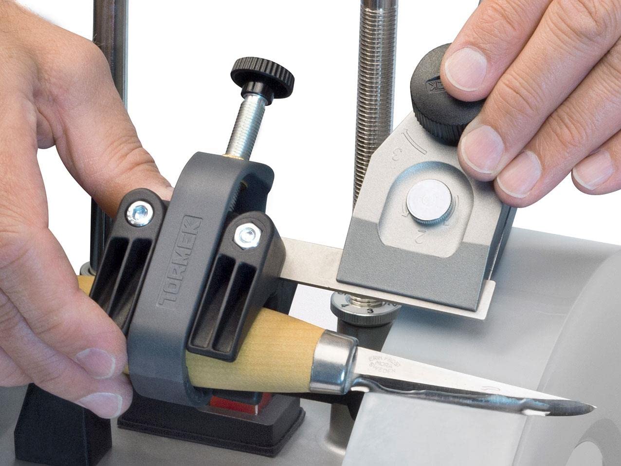 Tormek HTK-806 Hand Tool Kit - Sharpening Kit for Tormek Sharpening Systems β Knife Sharpener/Scissor Sharpener/Axe Sharpener - Sharpens All Your Knives, Hatchets, Cutting Tools and More.