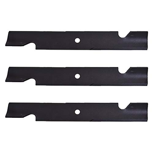 Toro 3PK Genuine OEM Notched 52" Deck Lawn Mower Blades fits 103-2528 105-7781-03 1-633482 1-633485 Z 557 30094 30674 39494