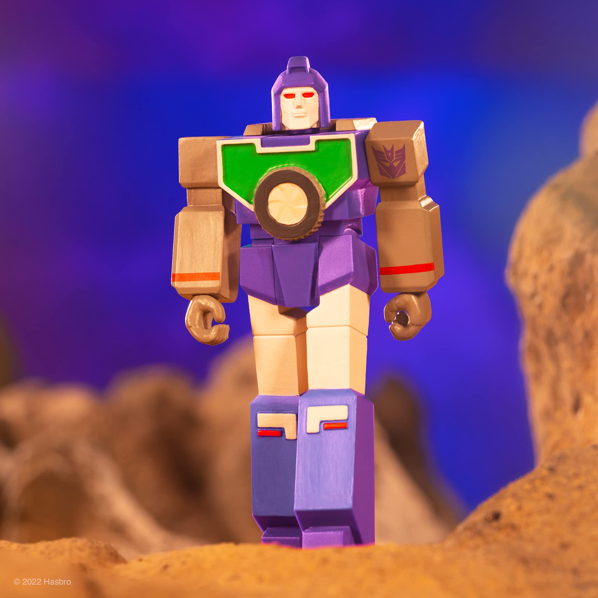 Super7 Transformers Reflector - 3.75" Transformers Action Figure Classic Cartoon Collectibles and Retro Toys