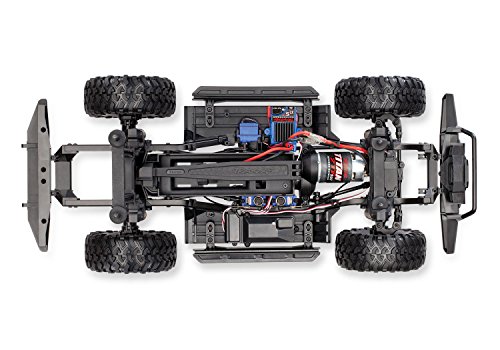 Traxxas 1/10 Scale TRX-4 Scale and Trail Crawler with 2.4GHz TQi Radio, Silver