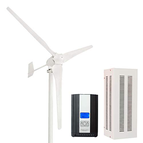 Tumo-Int 1000W 3 Blades Wind Turbine Generator Kit with Wind Boosting Controller (48V)
