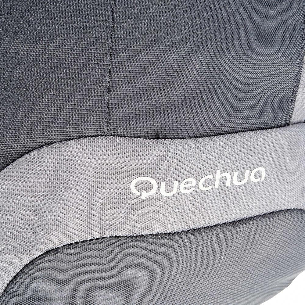 QUECHUA NH100 20L HIKING BACKPACK - BLACK/GREY