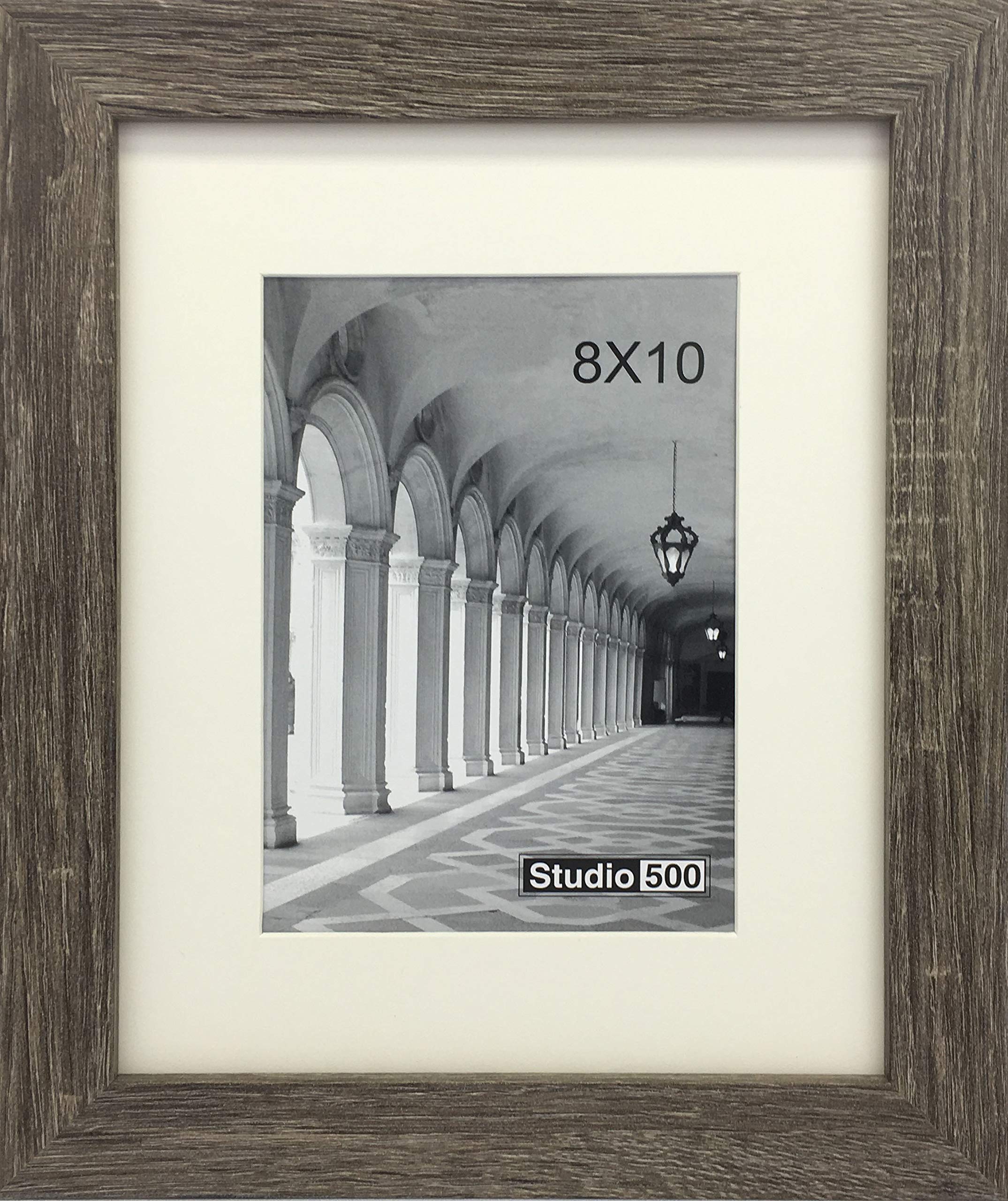 Studio 500 Distressed Grey Picture Frames from Our Distressed Collection (MDF2915) Grey, 6-Pack, Comes in Different Sizes (8x10)
