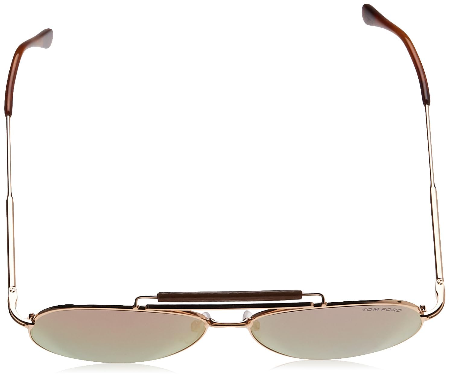 Tom Ford Sean FT0536 28Z Unisex Rose Gold & Pink Mirror Lens Aviator Sunglasses