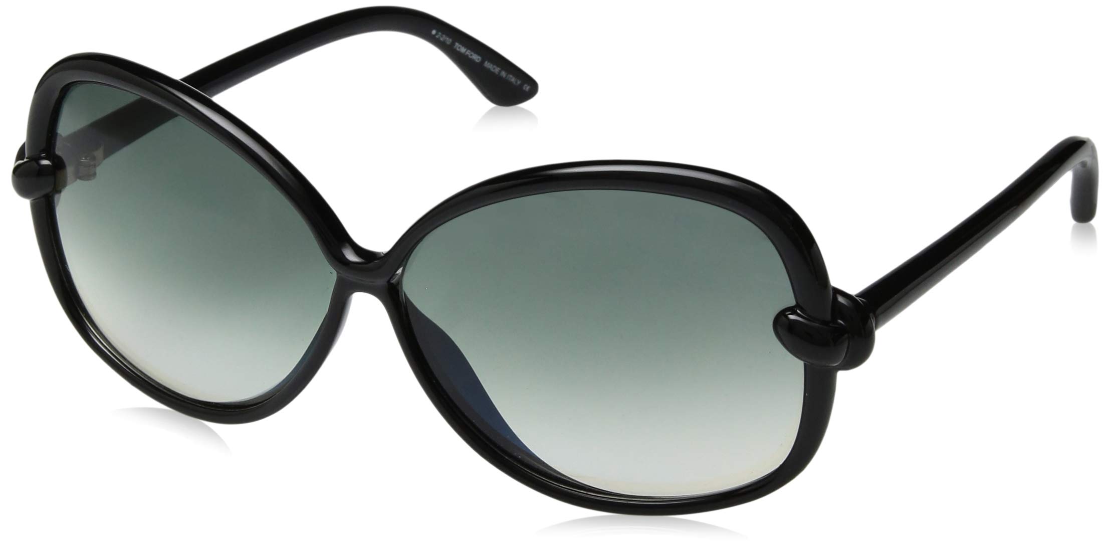 TOM FORD SUNGLASSES TF163 TF 163 01B BLACK INGRID