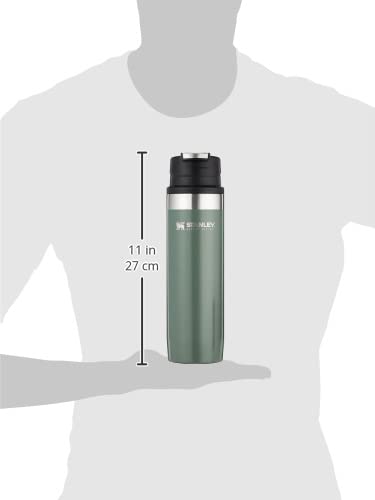 Stanley The Unbreakable Trigger-Action Mug 20oz Hammertone Green
