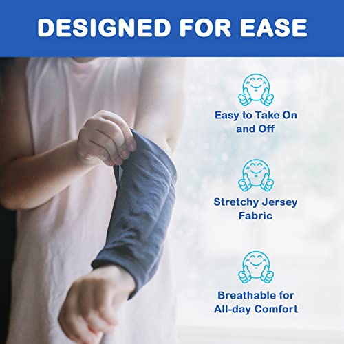 Weighted Compression Arm Sleeve (X-LARGE, 1lb.) - For Strength & Movement Assistance, Compression, Beneficial for Tremoring & Strengthening (PLEASE USE SIZE CHART IN PICS AND VIDEOS BEFORE ORDERING)